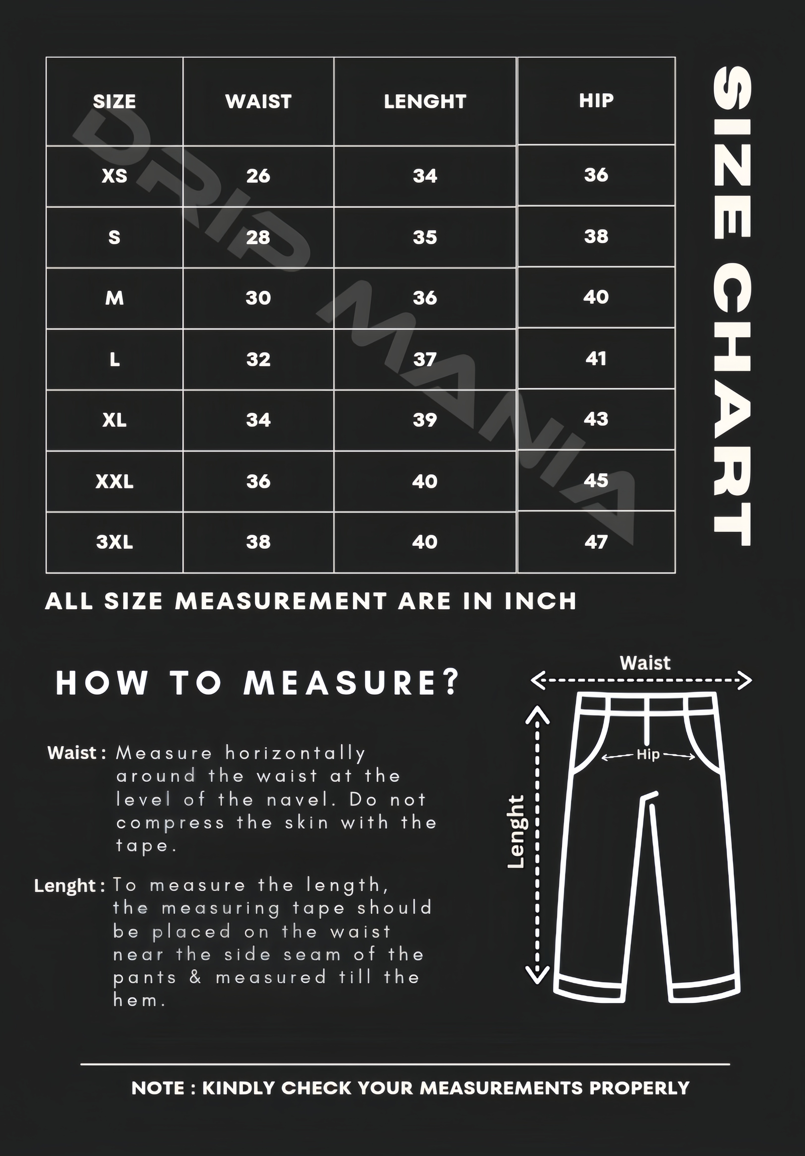 Crossed Aesthetic Urban Drip Baggy Pant - dripmania.in